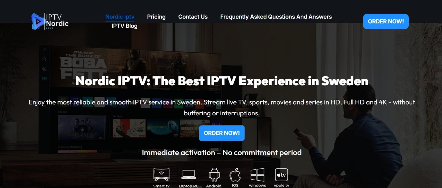 IPTVNordicLive Review – Best Swedish IPTV Service - Renkz